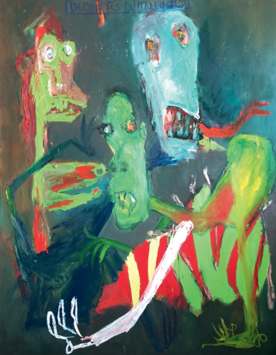 Julien WOLF Artiste peintre - BIENNALE 109